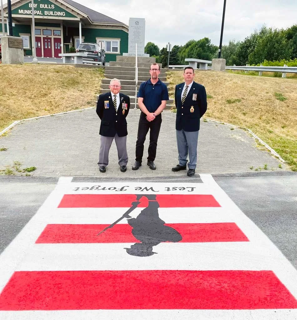 Bay Bulls unveils new veterans’ crosswalk – The Shoreline News